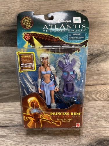 Vintage 2000 Mattel Disney's Atlantis Princess Kida 6" Figure Sealed ...
