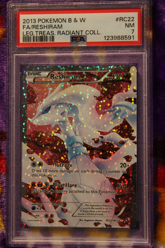 Reshiram (Full Art) RC22/RC25 Legendary Treasures: Radiant Collection ...