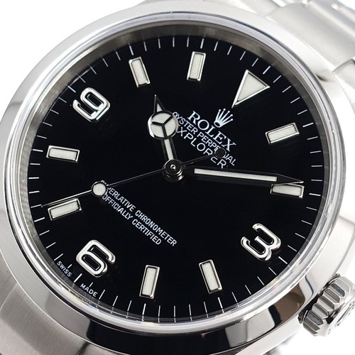 Rolex Explorer 1 36mm 114270 BK Z Men's Automatic #U268 | eBay