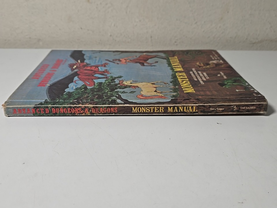 Advanced Dungeons and Dragons Monster Manual 1st Print - First Edition ...