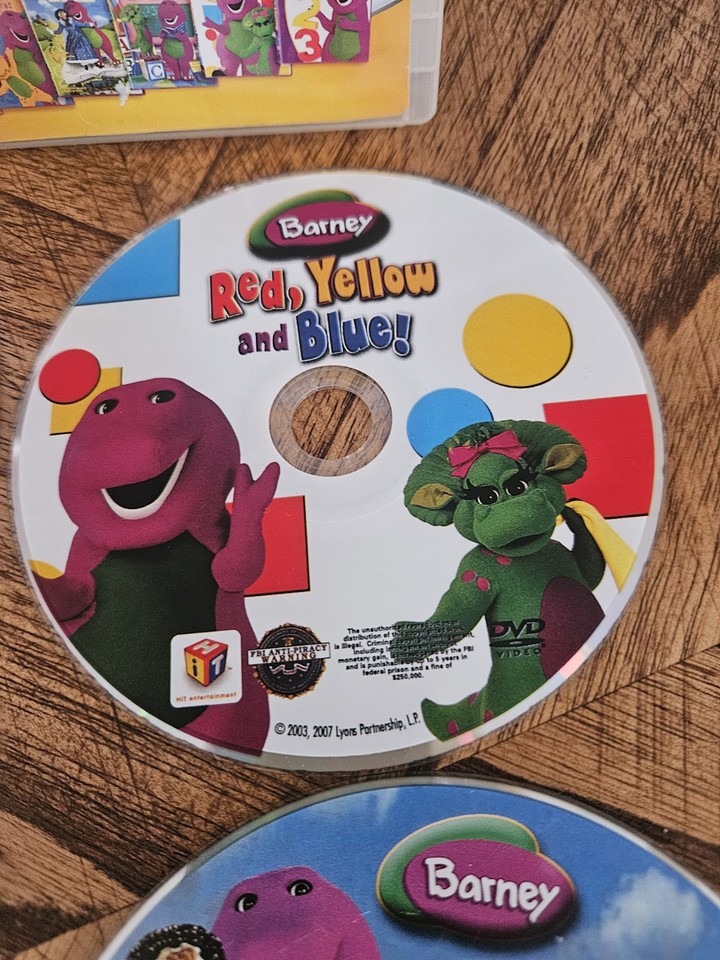 Barney Learning Pack 6 DVD Set by HIT Entertainment Barney and Friends ...