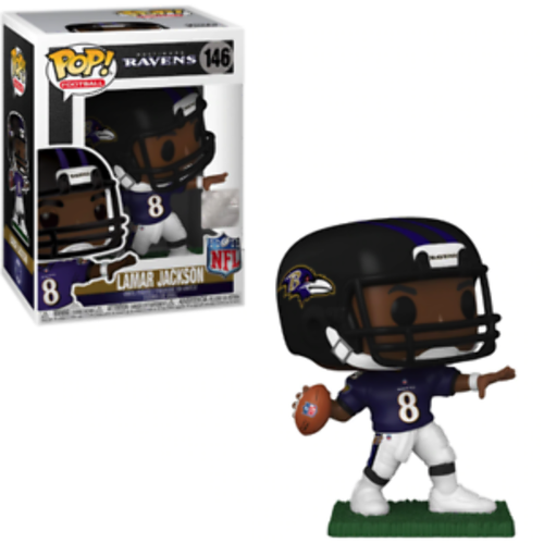 Baltimore Ravens #146 - Lamar Jackson - Funko Pop! NFL* 889698509763 | eBay