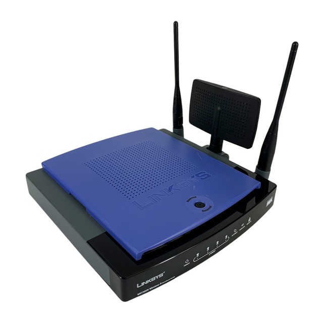 Linksys WRT300N 10/100 4-Port Wireless-N Broadband Router w/ Adapter ...