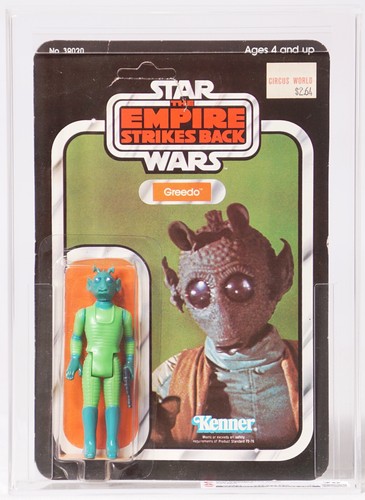 CAS 1980 Kenner Star Wars ESB 32 Back-B Greedo Graded Unpunched | eBay