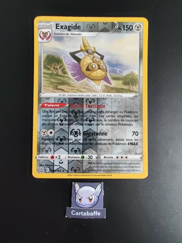 Carte Pokémon Exagide 108/163 Reverse EB05 Styles de Combat NEUF | eBay