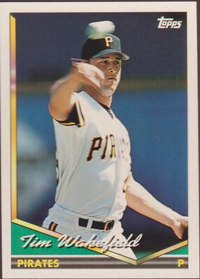 Tim Wakefield 1994 Topps # 669 Pittsburgh Pirates Baseball | eBay