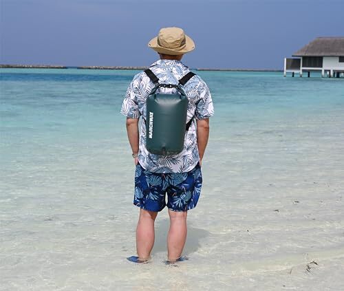 Floating Waterproof Dry Bag Backpack 5L/10L//30L/40L, Roll 20L Blackish ...