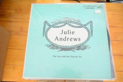 JULIE ANDREWS "THE LASS WITH THE DELICATE AIR" LP 12" VINYL VG- RCA ...