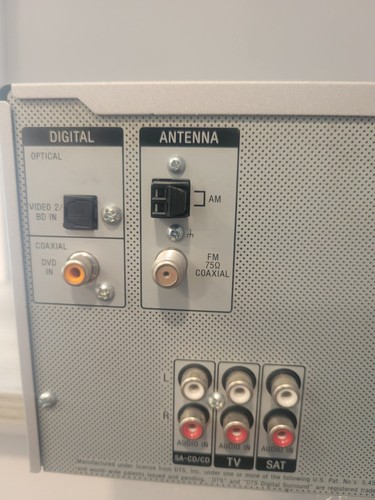 Sony STR K790 5.1 Channel 100 Watt Receiver Digital Audio Control ...