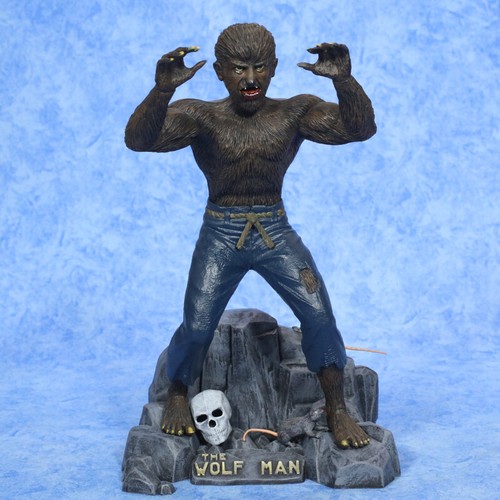 1962 Aurora WOLFMAN Model Kit PRO BUILT UP Wolf Man GREAT! | eBay