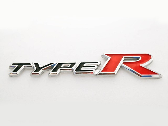 Honda Type R Emblem Black logo badge sicker CIVIC ACCORD SI trunk ...