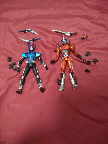 SHF S.H.Figuarts Kamen Rider Gatack & Accel Action Figure Set Bandai ...