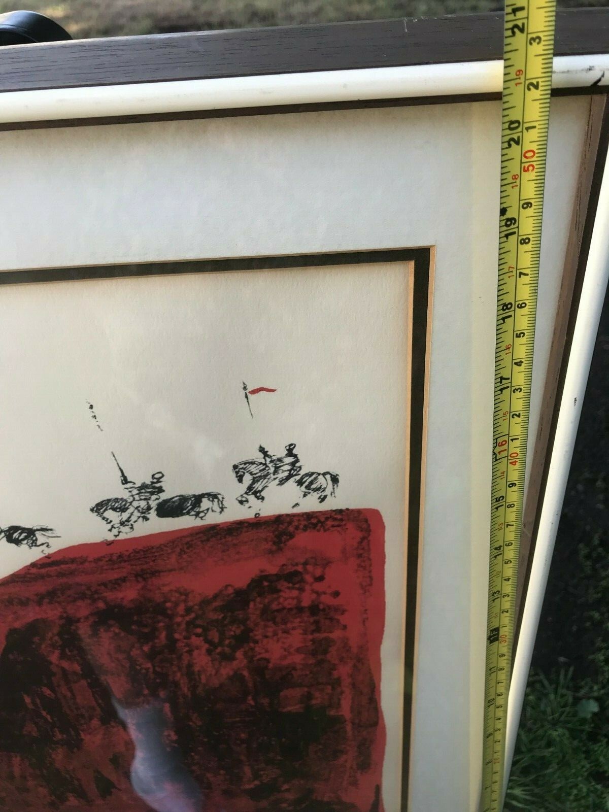 NISSAN ENGEL *Horsemen* ABSTRACT MODERN SIGNED LITHOGRAPH Vintage Rare ...