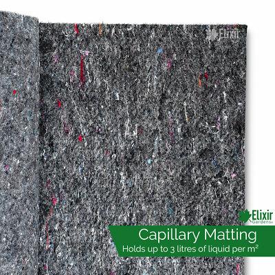 80cm x 50m Capillary Matting | Plant Moisture, Hydroponic & Irrigation ...