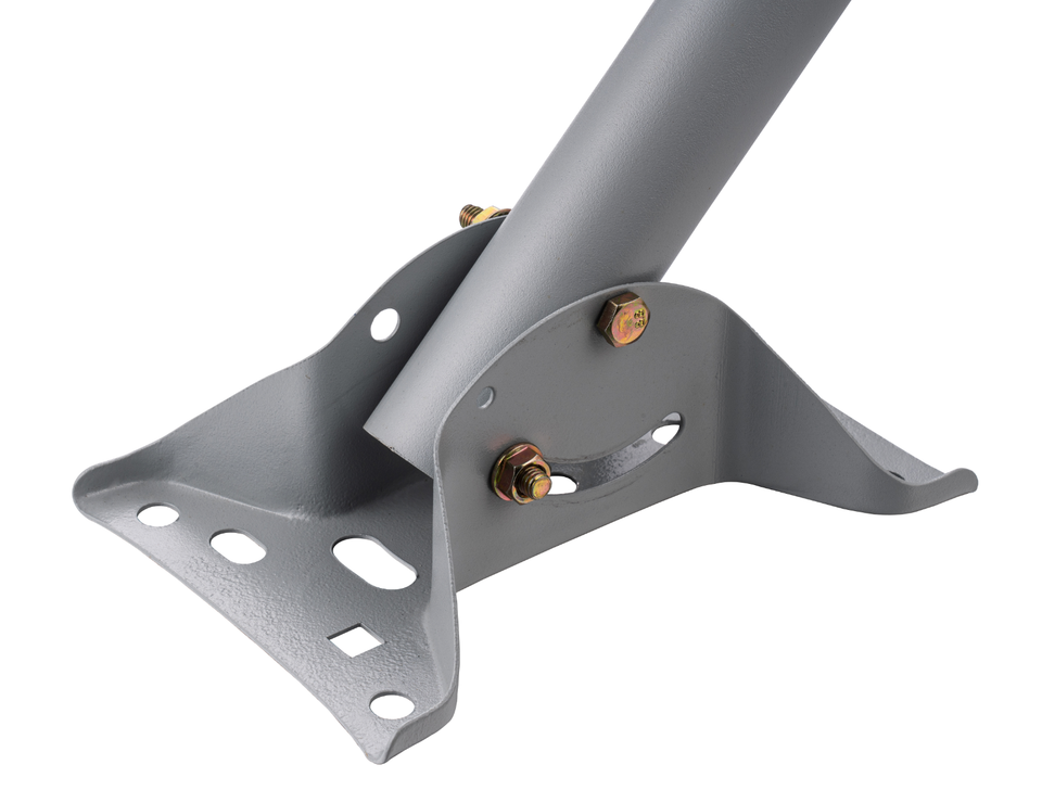 Outdoor Adjustable J Pole Mount for Wall/Roof Satellite Dish, TV ...