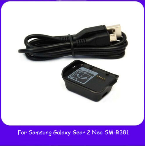 Black Charging Dock Cradle Charger Adapter Fr Samsung Galaxy Gear 2 Neo ...
