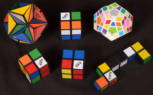 MegaMinx Puzzle Cube 12 Sided Alexanders Star 2x2 Rubiks Cube Mix Lot ...