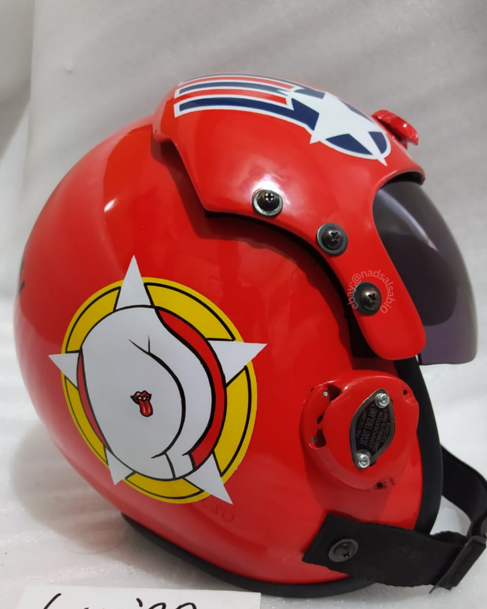 Top Gun Wolfman Helmet Top Gun | MovieWeb