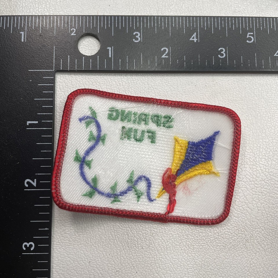 Spring Fun KITE FLYING Patch 20RF | eBay