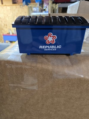 Republic Services Desk Top Garbage Dumpster | eBay