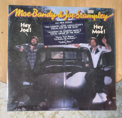 Moe Bandy & Joe Stampley Hey Joe Hey Moe Sealed Columbia FC 37003 | eBay