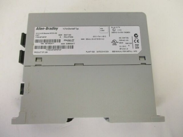 Allen-Bradley 1783-ETAP2F EtherNet/IP Tap1 Copper Port for sale online ...