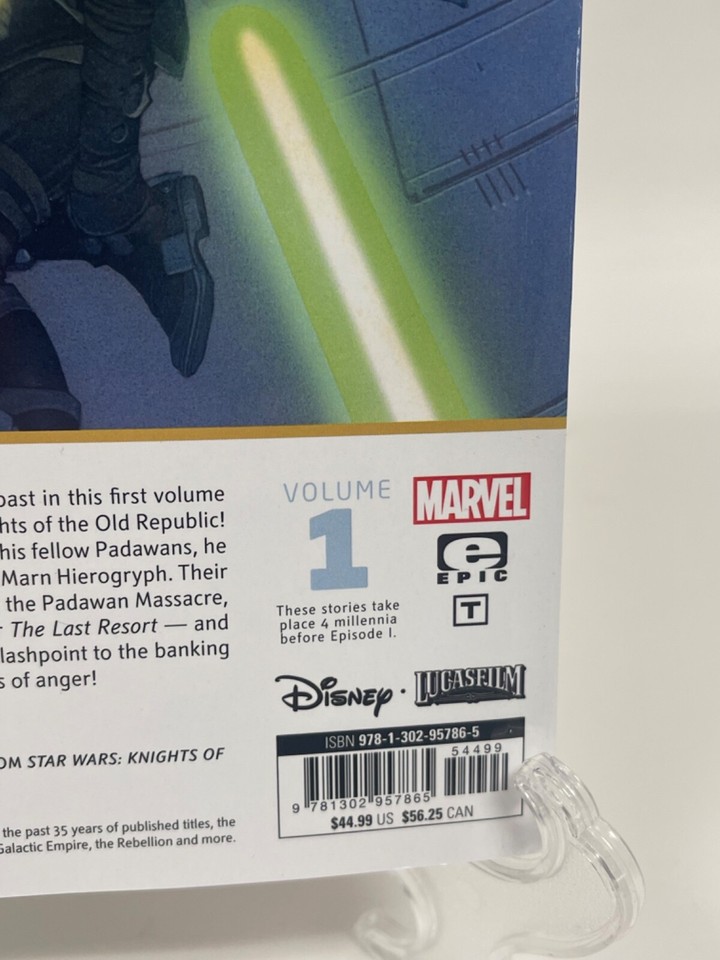 Star Wars Legends Old Republic Epic Collection Vol 1 New Marvel Comics ...