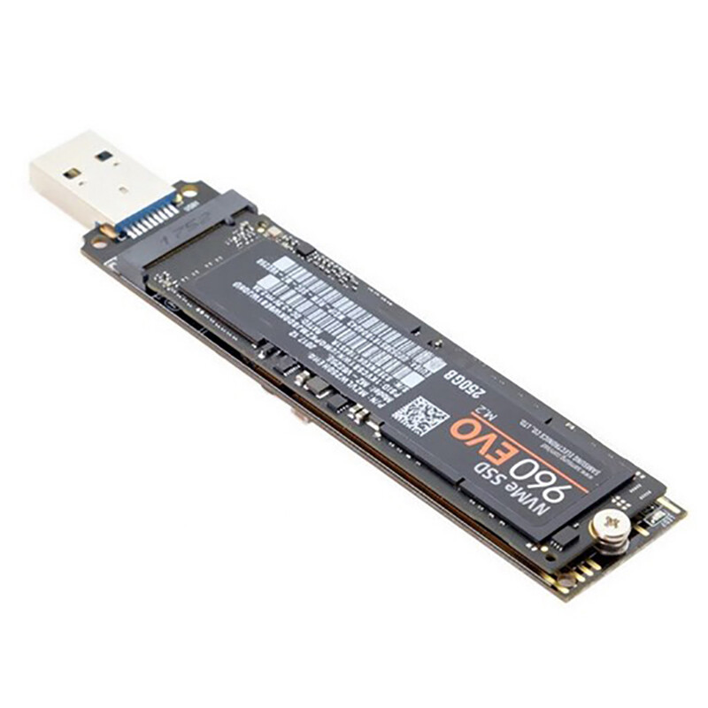 M.2 to USB 3.1 Type-C Adapter M2 SSD Adapter NVME PCIE M Key SSD Adap ...