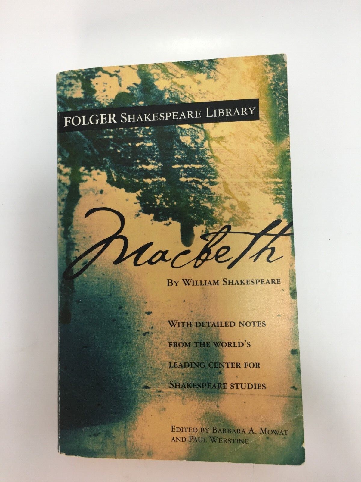 Macbeth Book Cover Folger