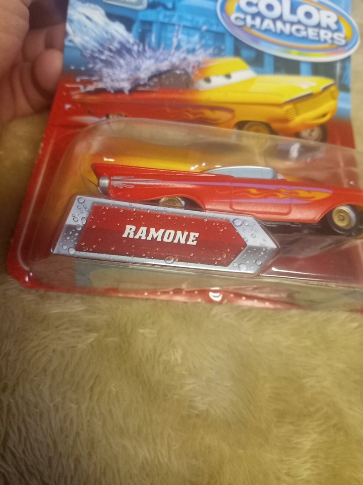 Disney Pixar - Cars Color Changers - Red & Yellow Ramone 2009- NEW ...