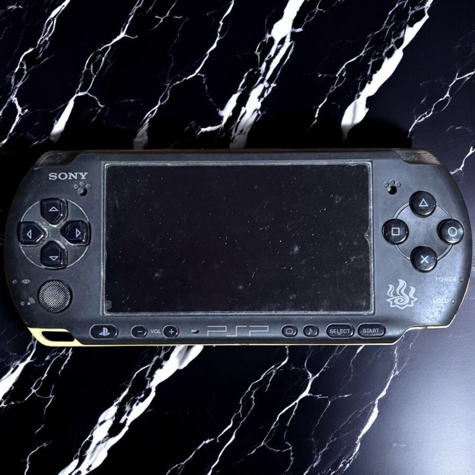 Sony PSP-3000 Console Limited ver. w/Charger + new battery + random 3 ...