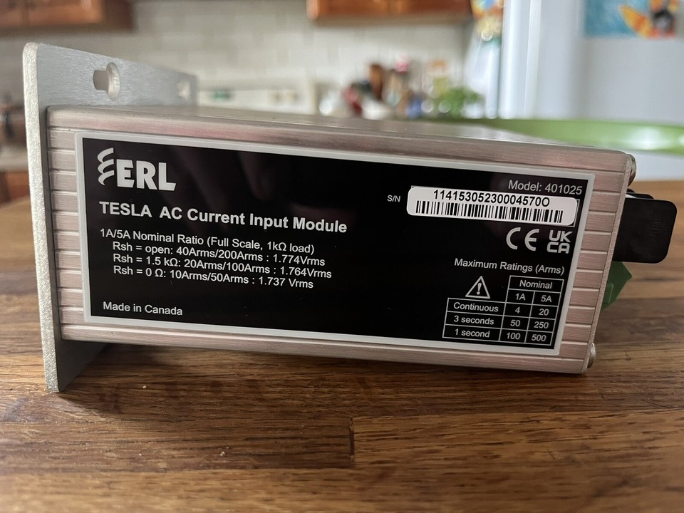 Erlphase Tesla AC Current Input Module 401025 - New | eBay