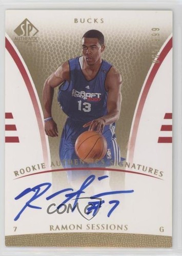 2007-08 SP Authentic - Rookie Authentics Signatures #118 Ramon Sessions ...