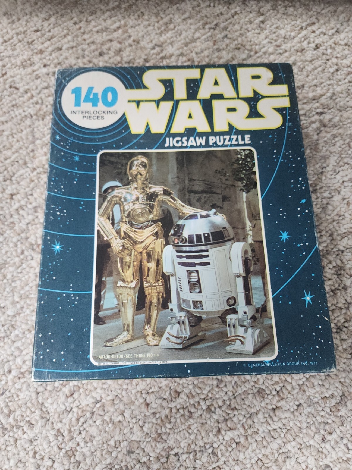 Vintage Star Wars Puzzle 1978 "Selling of the Droids" + Bonus Puzzle ...