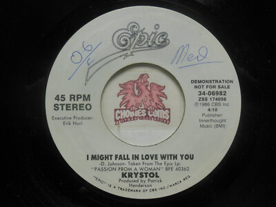 Promo! Krystol – I Might Fall In Love With You / Same, 45 RPM VG (9I ...