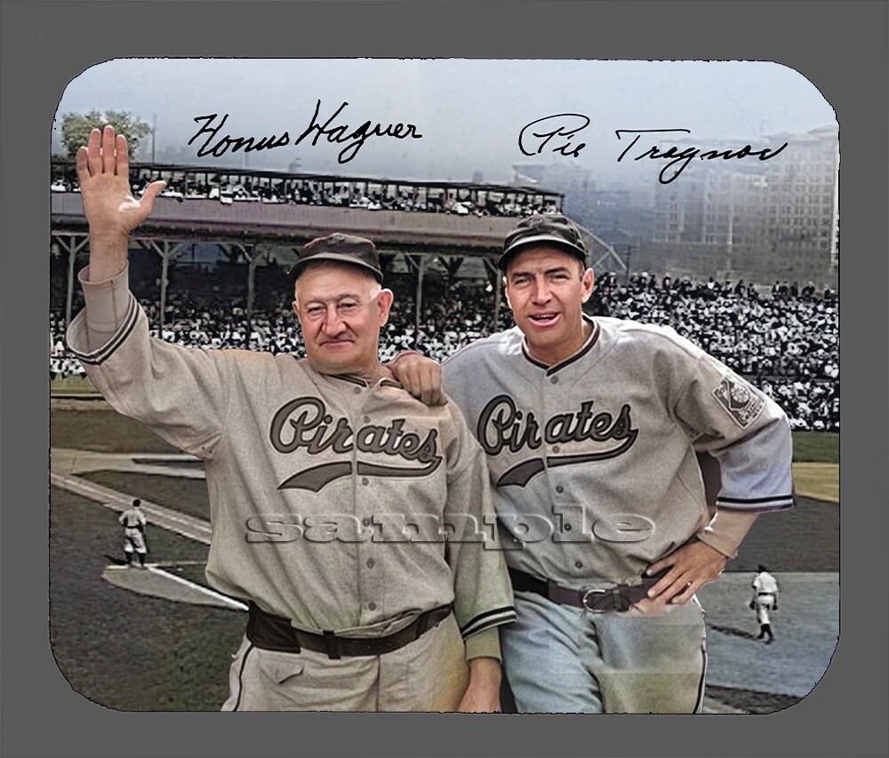 Pie Traynor Pittsburgh Pirates Facsimile Autographed Mouse Pad Item ...