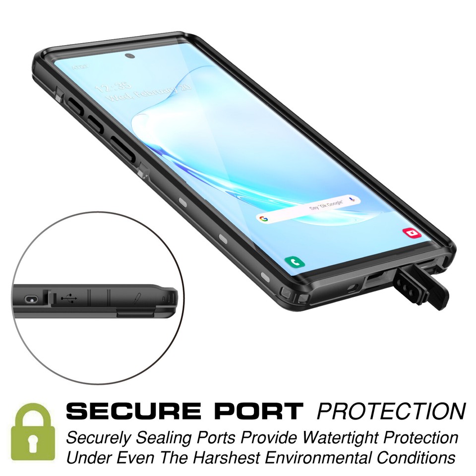 For Samsung Galaxy Note10 Case Waterproof Note 10+ 5G with Screen ...