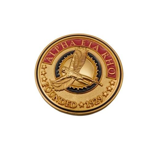 ALPHA ETA RHO Aviation Fraternity Challenge Coin #10746 | eBay