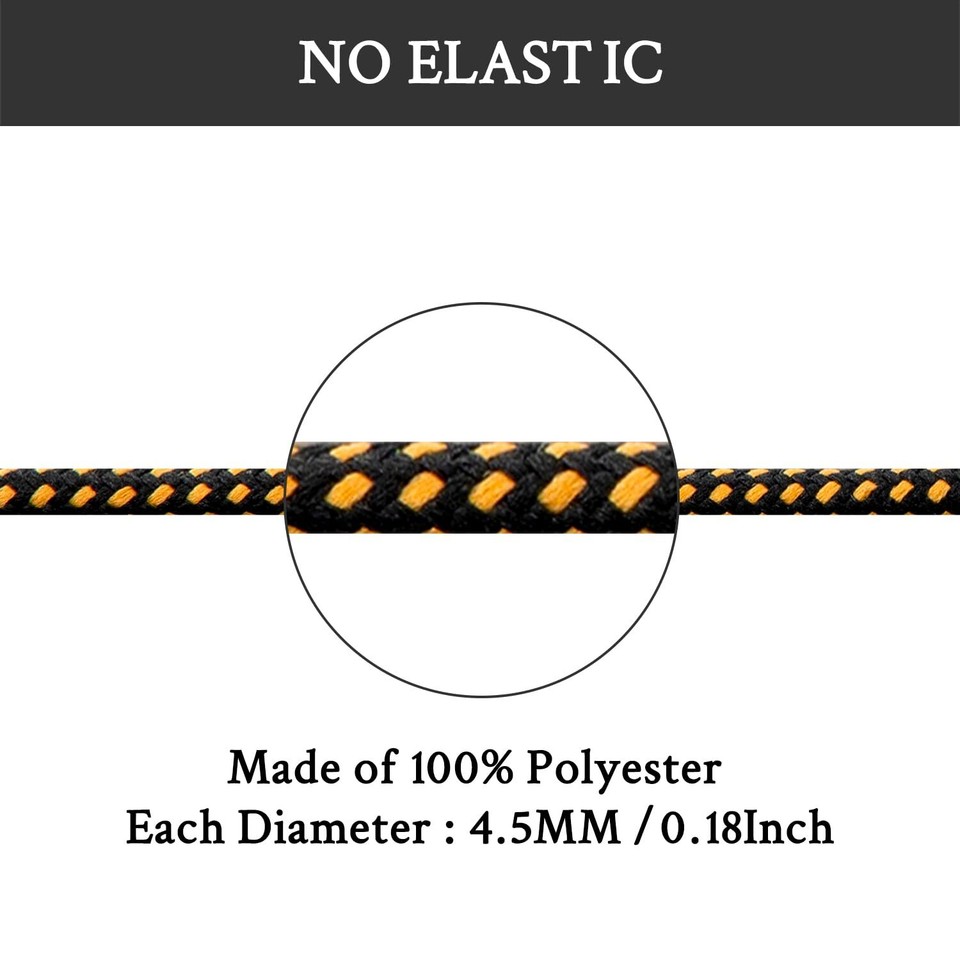 2Pairs Shoelaces for Merrell Replacement Round Laces Moab Hiking Boots ...