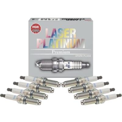 NGK Set of 8 Laser Platinum Spark Plugs 4471 for BMW M3 M5 M6 E90 E92 ...