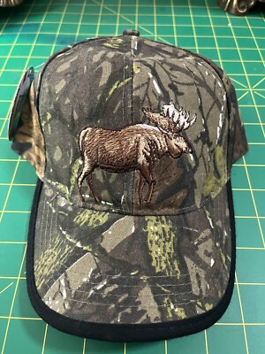 Camouflage Bull Moose Hunting Cap. New | eBay