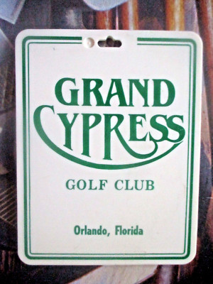 vtg - PGA Golf Bag Tag - GRAND CYPRESS GOLF CLUB gc - Orlando FL - Tag ...