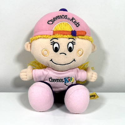 Cheerios Kids General Mills Girl Plush Doll Blonde Hair Advertising Toy ...