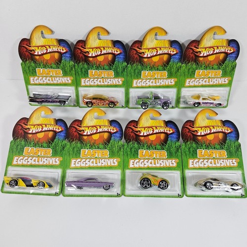 Hot Wheels Easter Eggsclusives Complete Set of 8 Die-Cast Cars 2007 ...