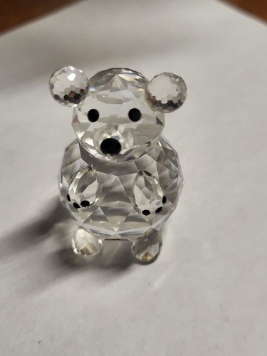 Small Crystal Bear Figurine- rare | eBay
