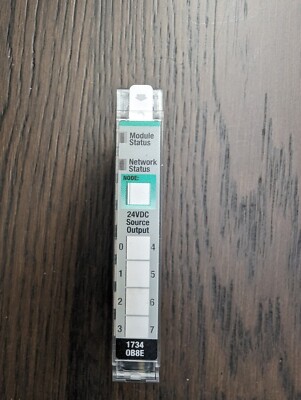 ALLEN BRADLEY 1734-OB8E SER C OUPUT POINT I/O MODULE CARD - Great ...