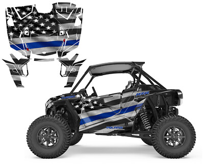 2018 2023 Polaris RZR XP TURBO S graphics wrap kit full coverage Thin ...