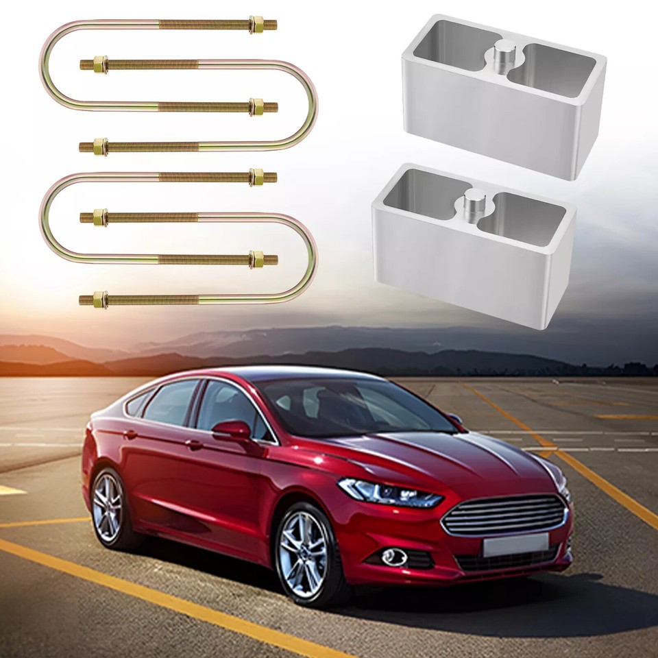 Universal 3" / 4‘’ Drop with U-Bolts & Hardware Leaf Spring Lowering ...