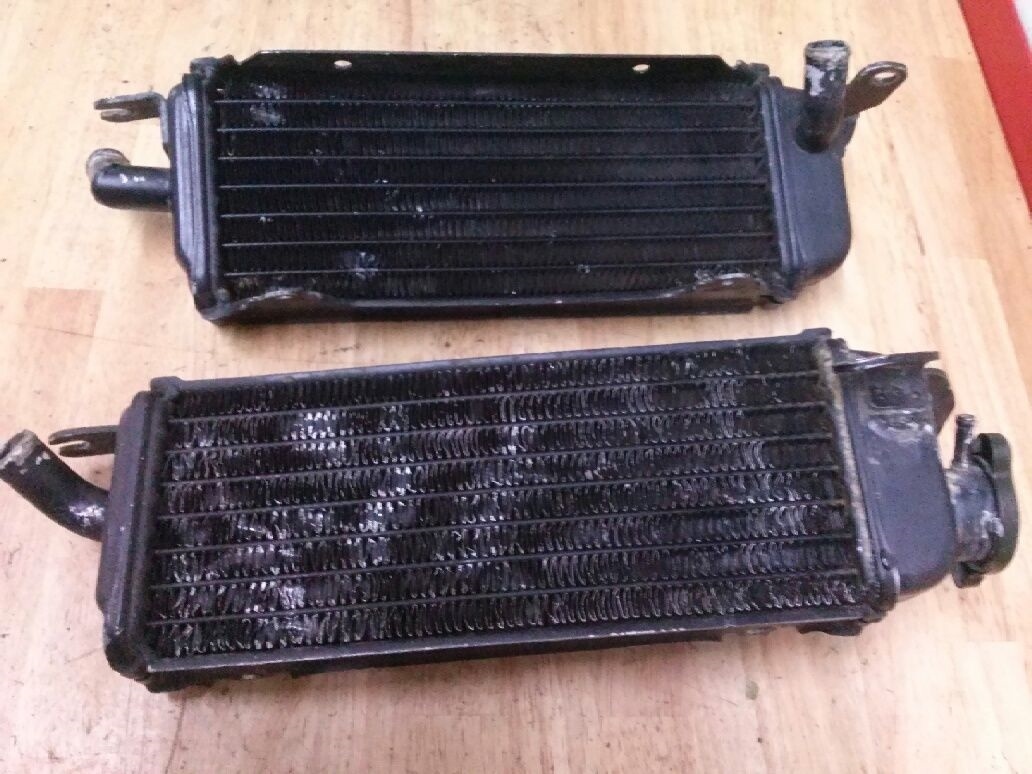 1984 Suzuki RM125 RM 125 OEM radiators | eBay