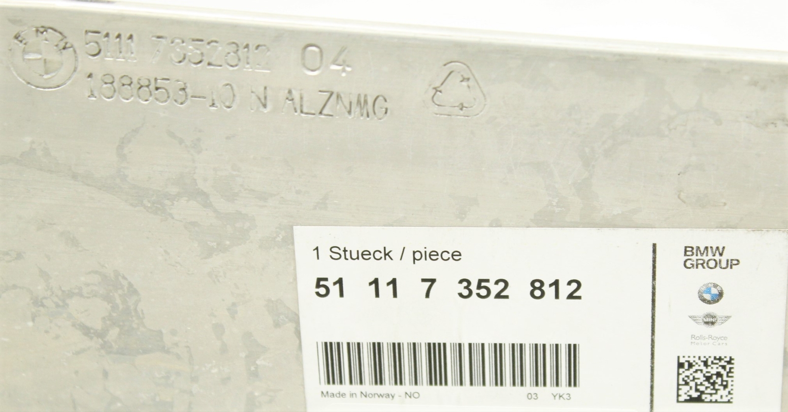 2014 to 2018 BMW I3 Front Bumper Reinforcement Bar Impact OEM for sale ...